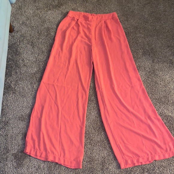 Pants & Jumpsuits | Oversize Coral Pants | Poshmark